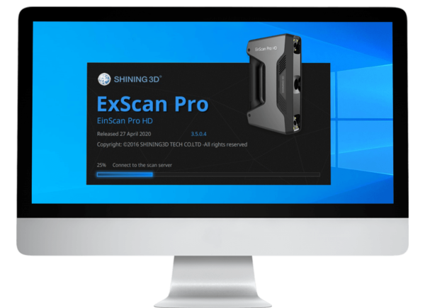 EinScan Pro HD: visokokakovostno 3D-modeliranje.